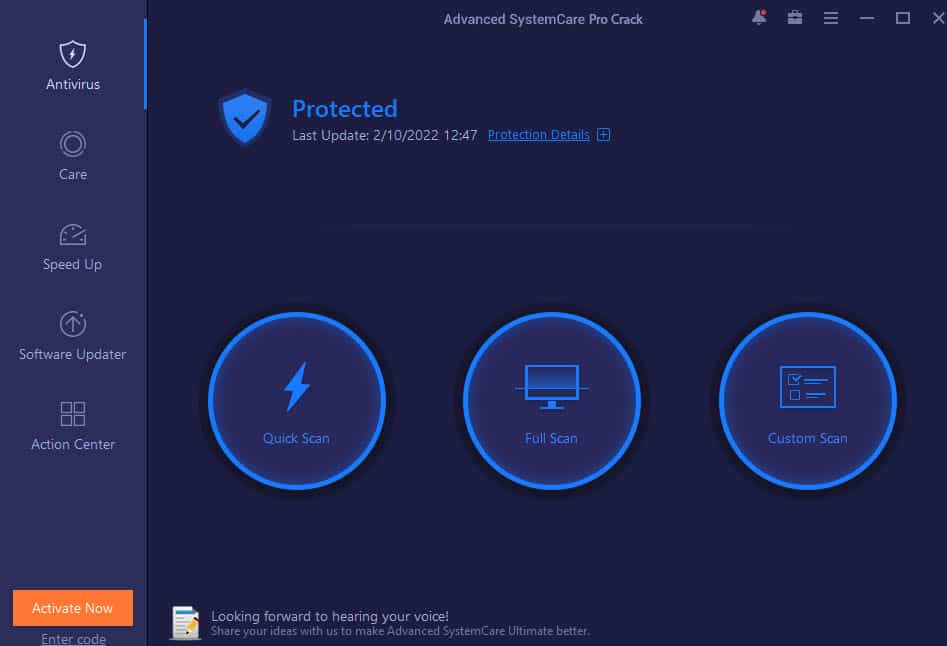 Advanced SystemCare Pro 16.5.0.237 Crack License Key [Full]